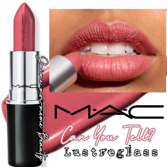 MAC Cosmetics | Makeup | Maclustreglass Lipstick In Can You Tell | Poshmark